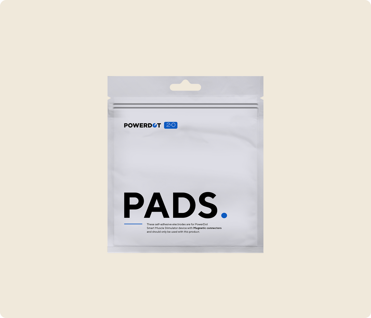 PowerDot 2.0 Electrode Pads (Blue) | Refill Pack | Therabody US