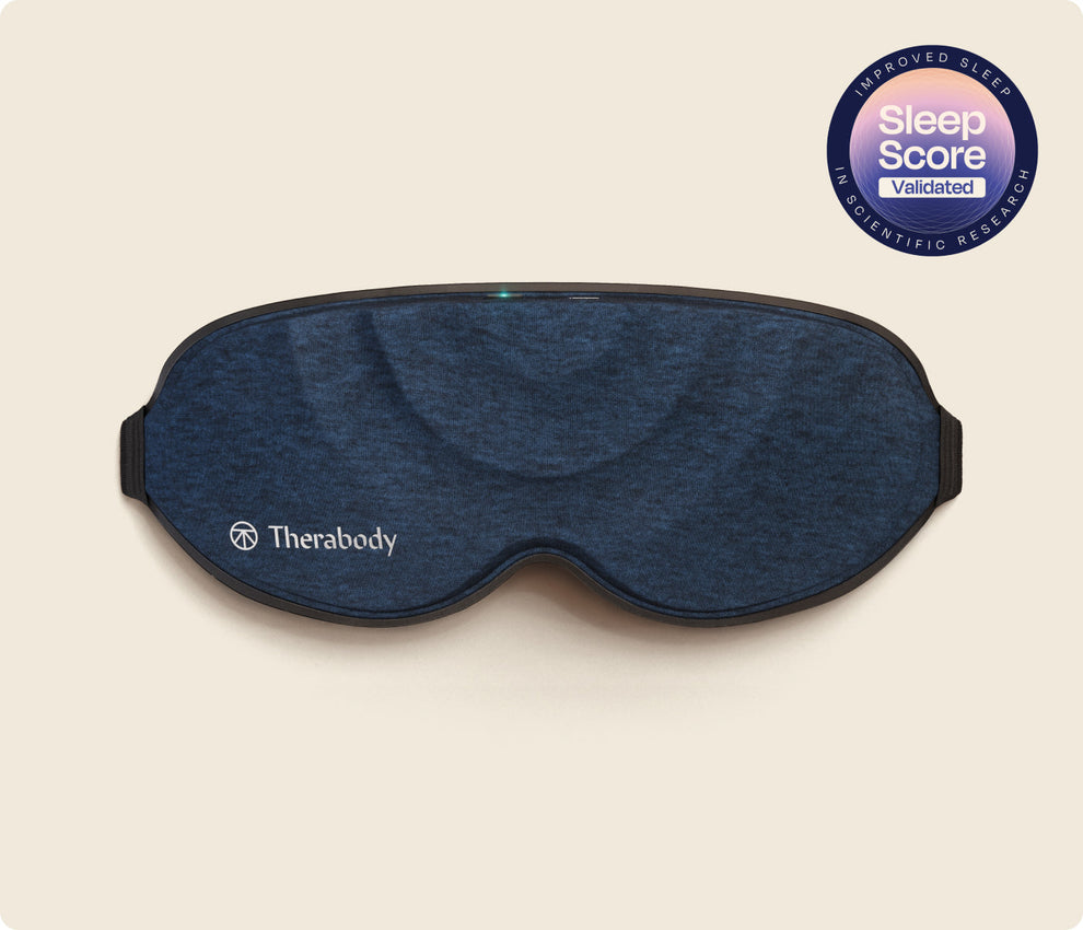 SleepMask | 100% Blackout Eye Mask for Better Sleep | Therabody US